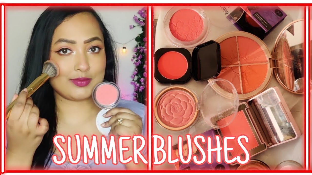 Best Blushes you should try out these summers// Blushes for dusky tan ...