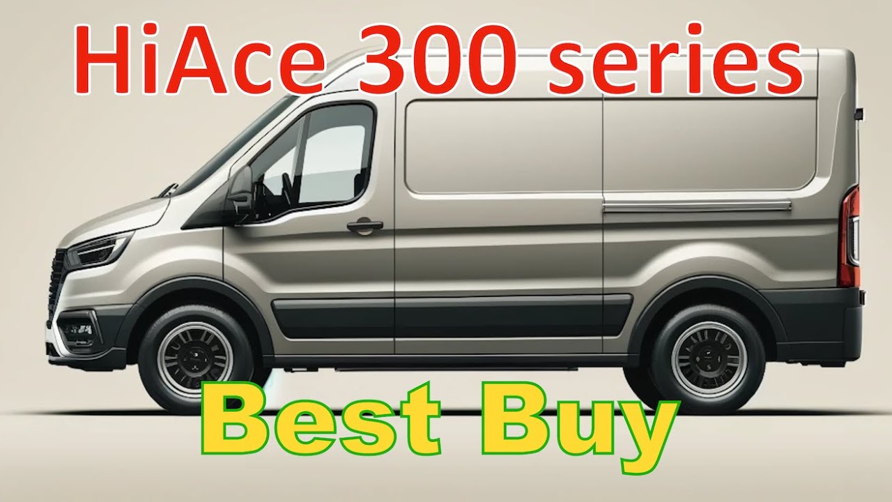 This might change your impression of the HiAce 300 series - YouTube