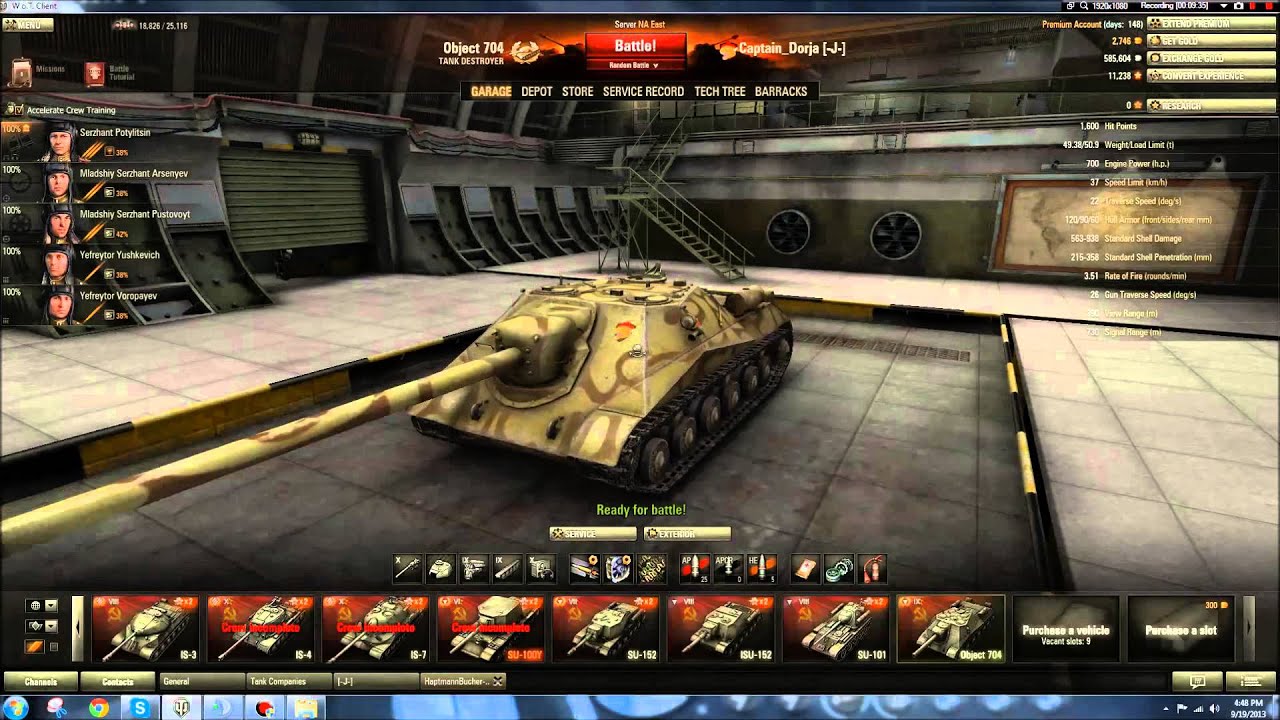 Object 704 Live Gameplay Guide - This is a long video - YouTube