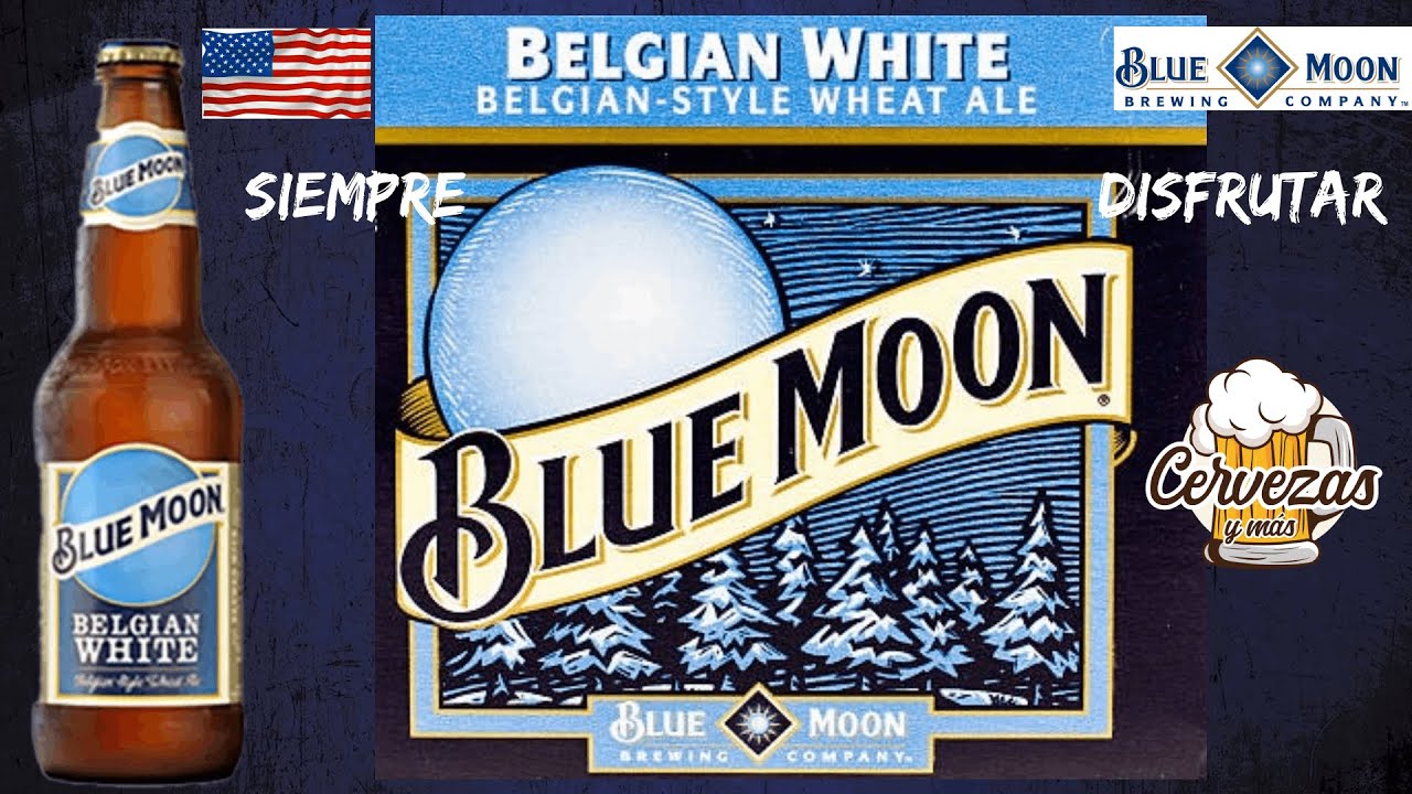 Cerveza Blue Moon Belgian White EEUU Programa No 102 - YouTube