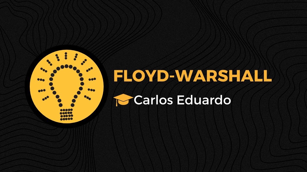 Domine o Algoritmo de Floyd-Warshall! - YouTube
