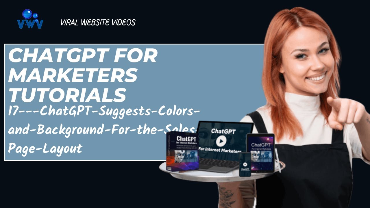 017 ChatGPT Suggests Colors and Background For the Sales Page Layout ...
