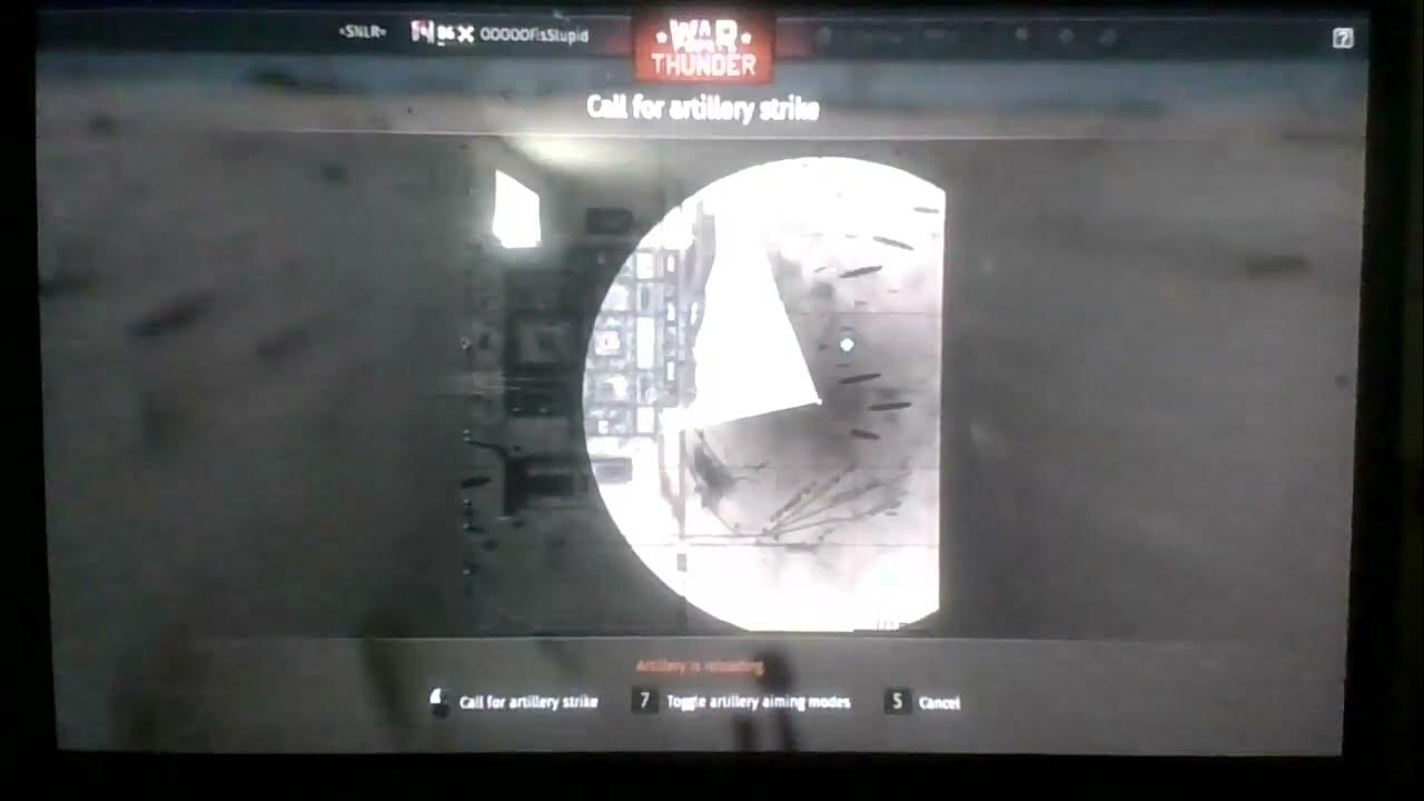 Bugged Artillery Screen - YouTube