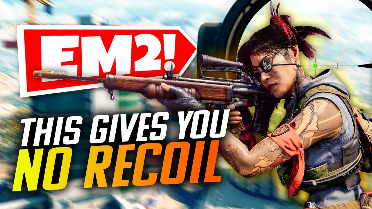 How to have ZERO RECOIL in CoD Warzone! (EM2 Recoil Control) - YouTube