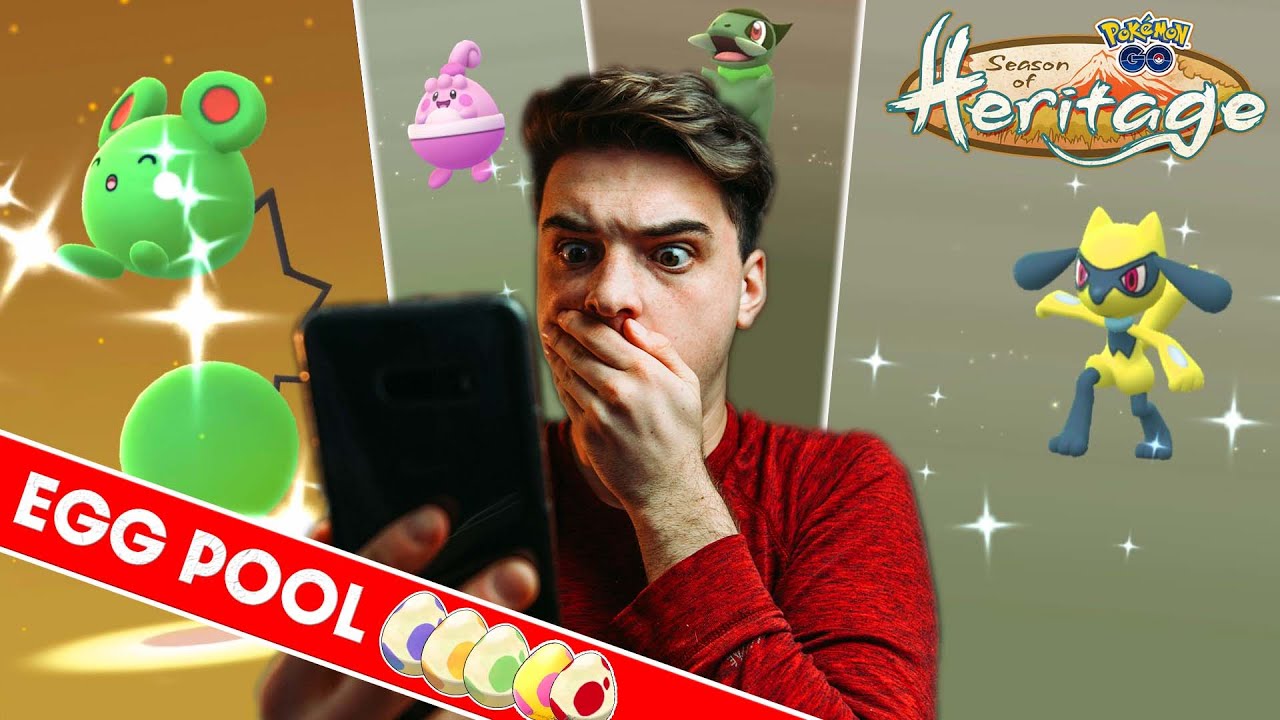 FULL 2KM, 5KM, 7KM, 10KM & 12KM EGG POOL in POKEMON GO | SEASON OF ...