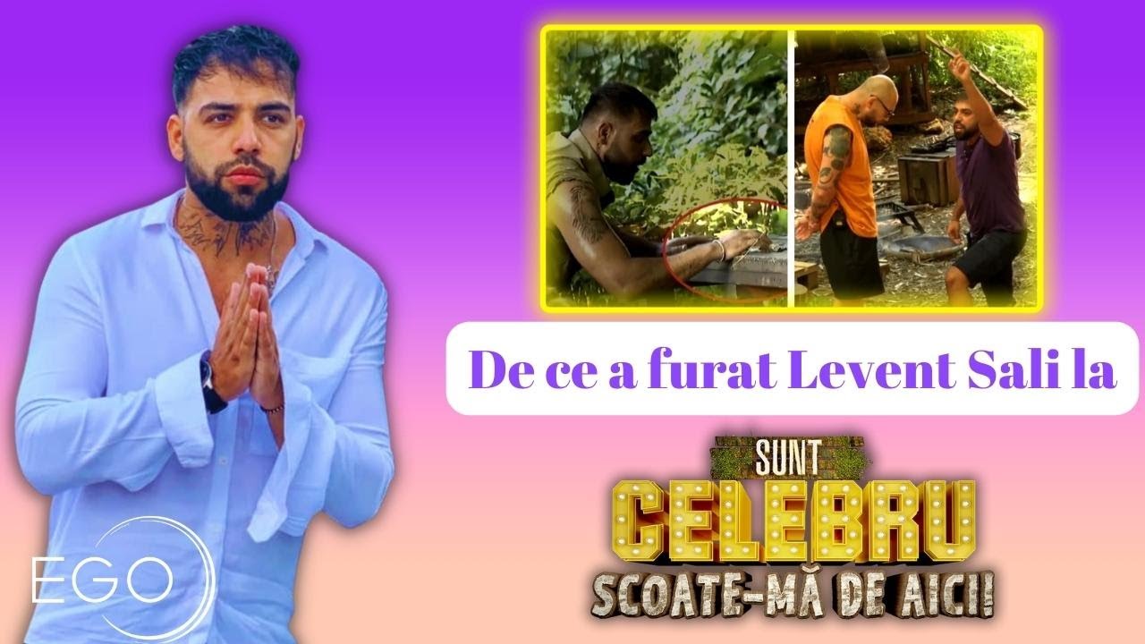Levent Sali explică motivul pentru care a furat la „Sunt celebru ...