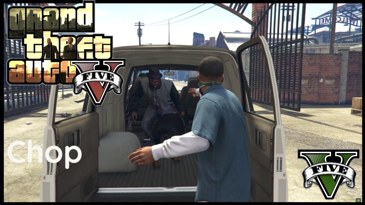 Grand Theft Auto 5 Gameplay Chop (GTA 5) Hk Gamerz - YouTube