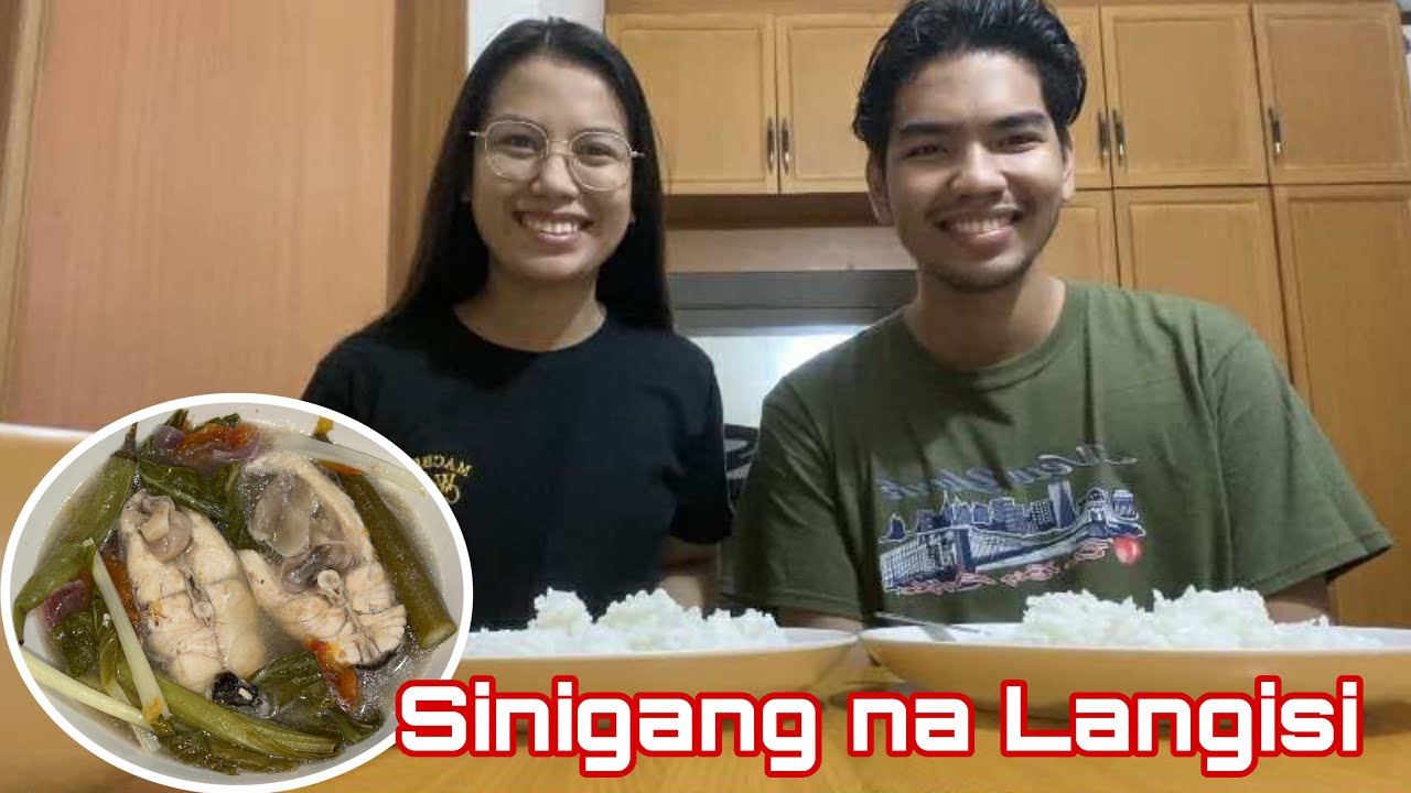 Sinigang na Langisi + Maraming padalang ulam si Mama galing sa ...