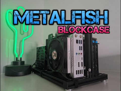 MetalFish Blockcase Gaming PC build
