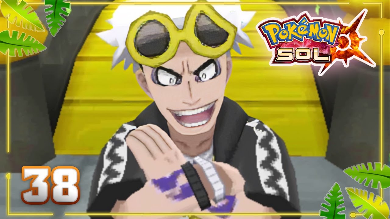 Pokémon Sol GUIA #38 - APARECE EL LIDER DEL TEAM SKULL - YouTube