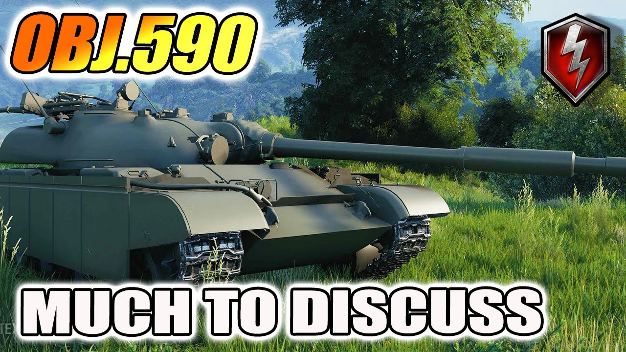 OBJ 590 WORLD OF TANKS BLITZ - YouTube