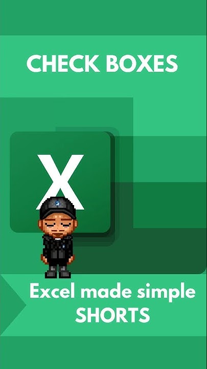 Create A Checklist With These Check Boxes In Excel Excel Exceltips Data Dataanalyst
