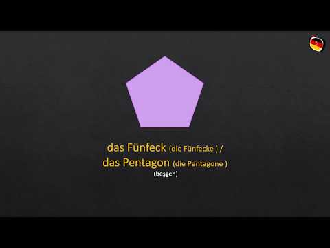 Sıfırdan Almanca A1 Kelime: Geometrik Şekiller / geometrische formen