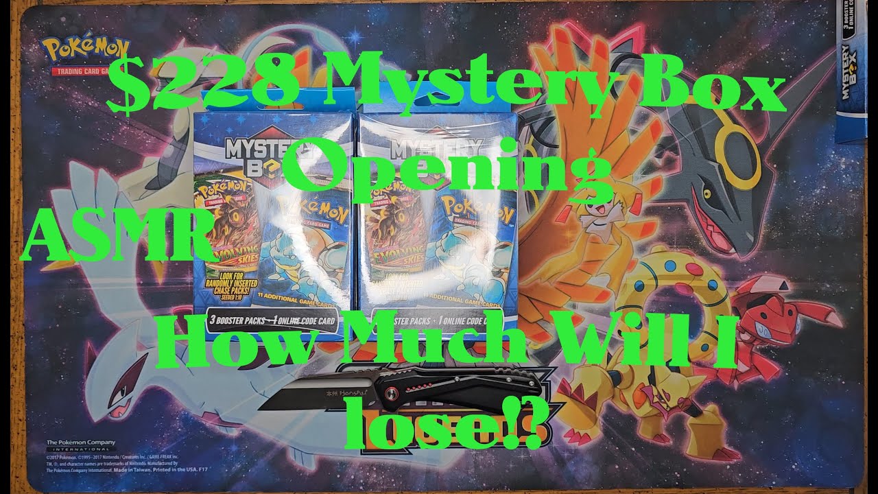 $228 Walmart Pokemon Mystery Box Opening [ASMR][1st Video] - YouTube
