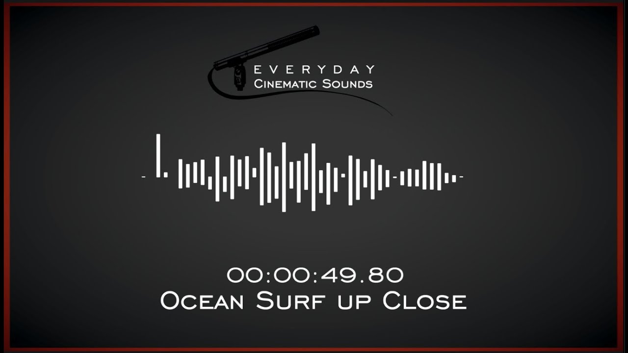 Ocean Surf up Close | HQ Sound Effect - YouTube