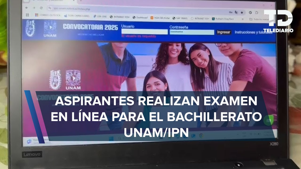 Más de 118 mil aspirantes realizaron examen en línea para ingreso al ...