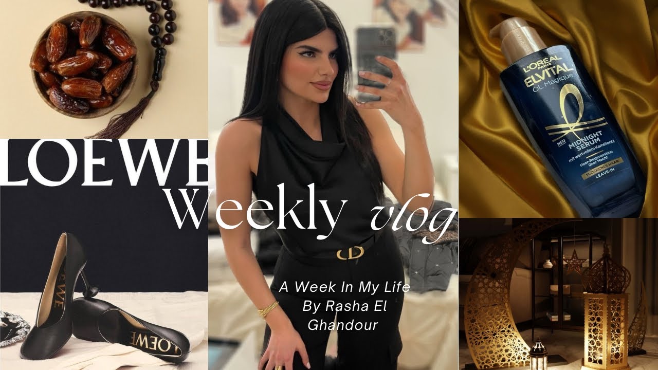 Weekly Vlog: My First Week of Ramadan; Iftar, Suhoor, Outfits & New ...
