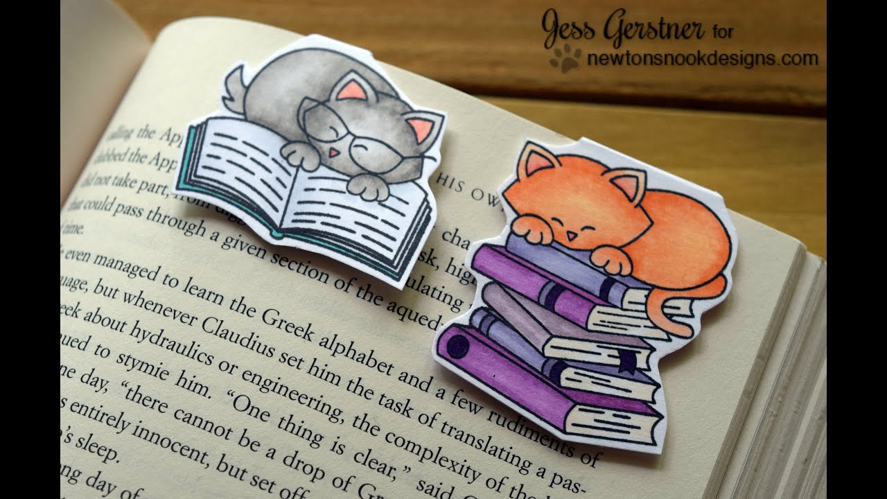 DIY Magnetic Bookmarks Ft Newton s Nook Designs YouTube diy-magnetic-bookmarks-ft-newton-s-nook-designs-youtube