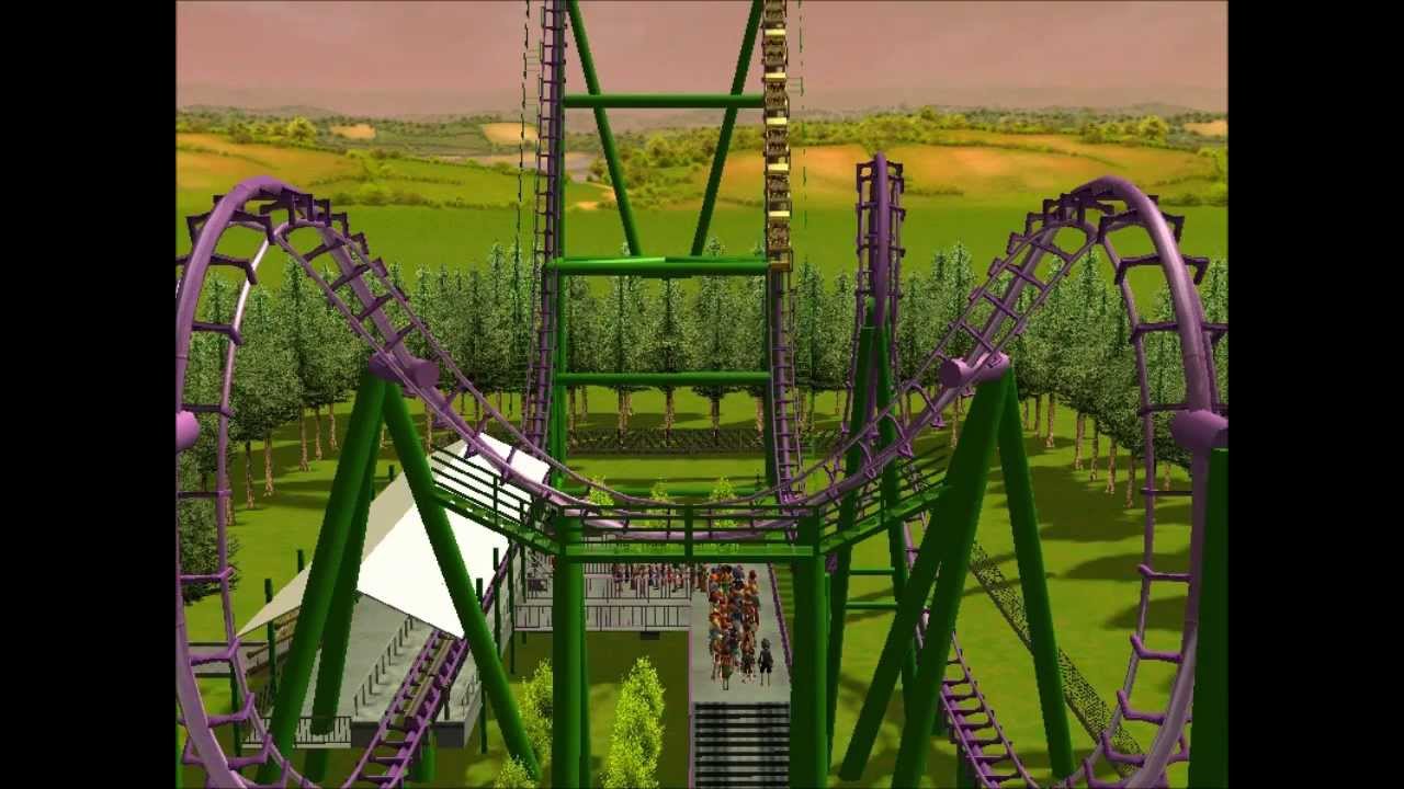 [RCT3] Boomerang Six Flags México [2] - YouTube