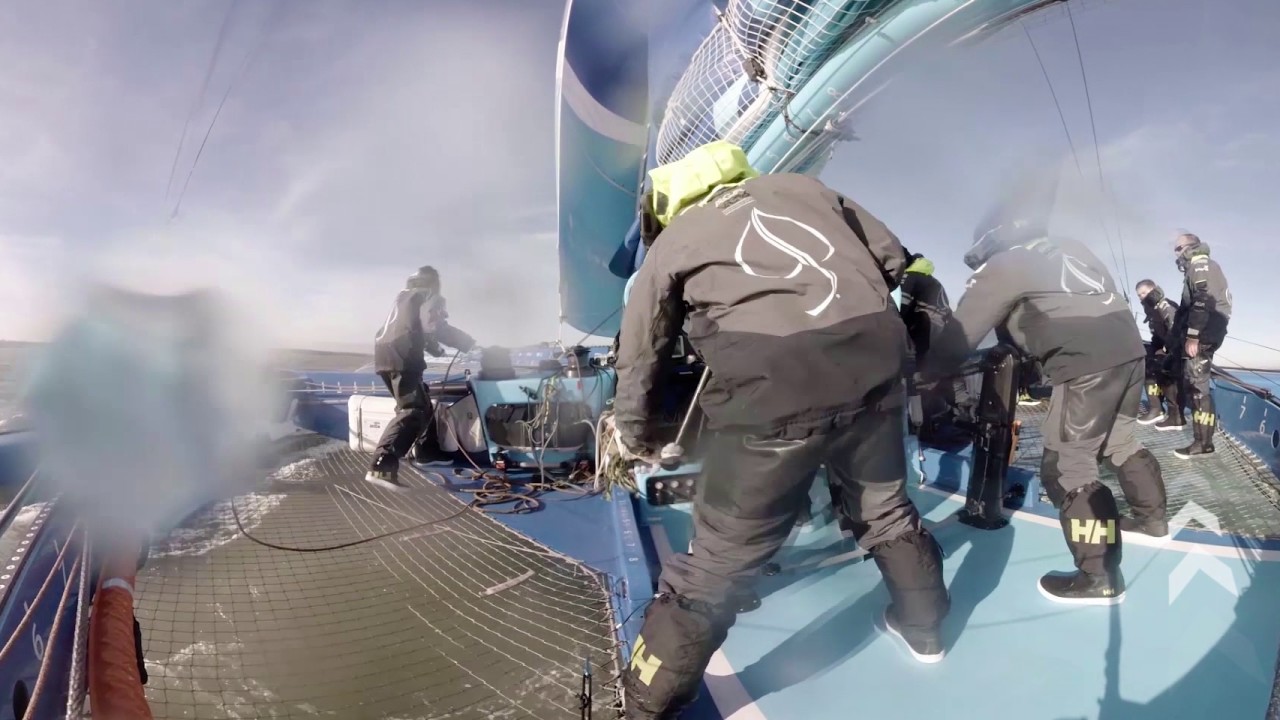 High speed sailing in 360 with Team Concise - YouTube