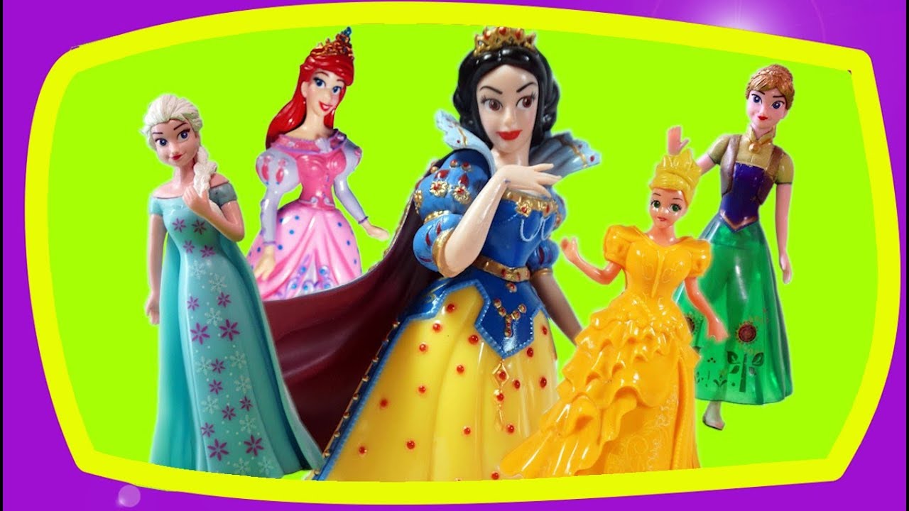 Disney Princess Frozen Finger Family Song - YouTube