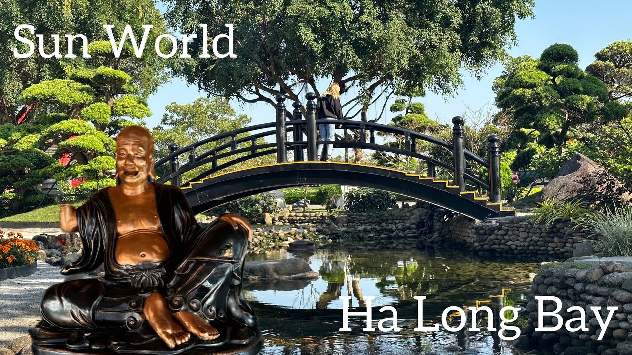 Sun World and Dragon Park! Exploring Ha Long Bay in Vietnam - YouTube