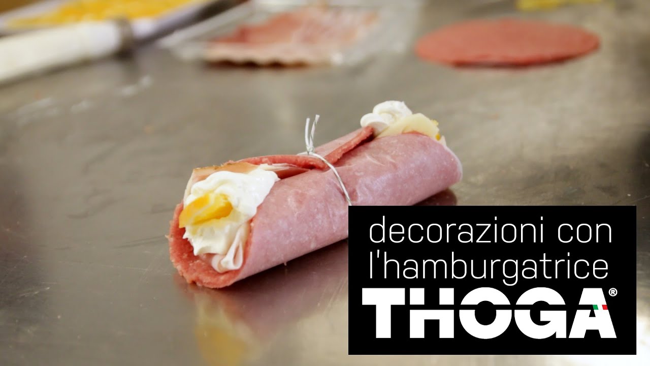 Thoga - Decorazioni con l'accessorio hamburgatrice - YouTube