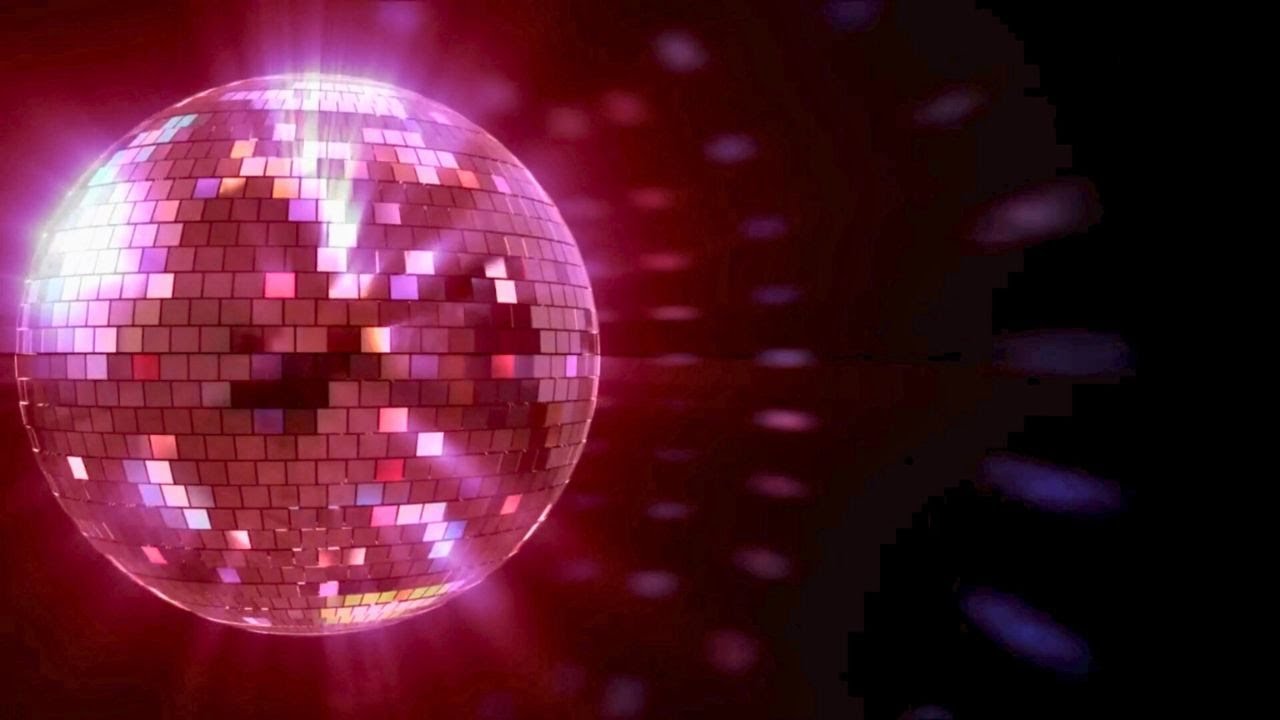 Disco Ball Video Rotating Shiny Party Lights at Home - YouTube