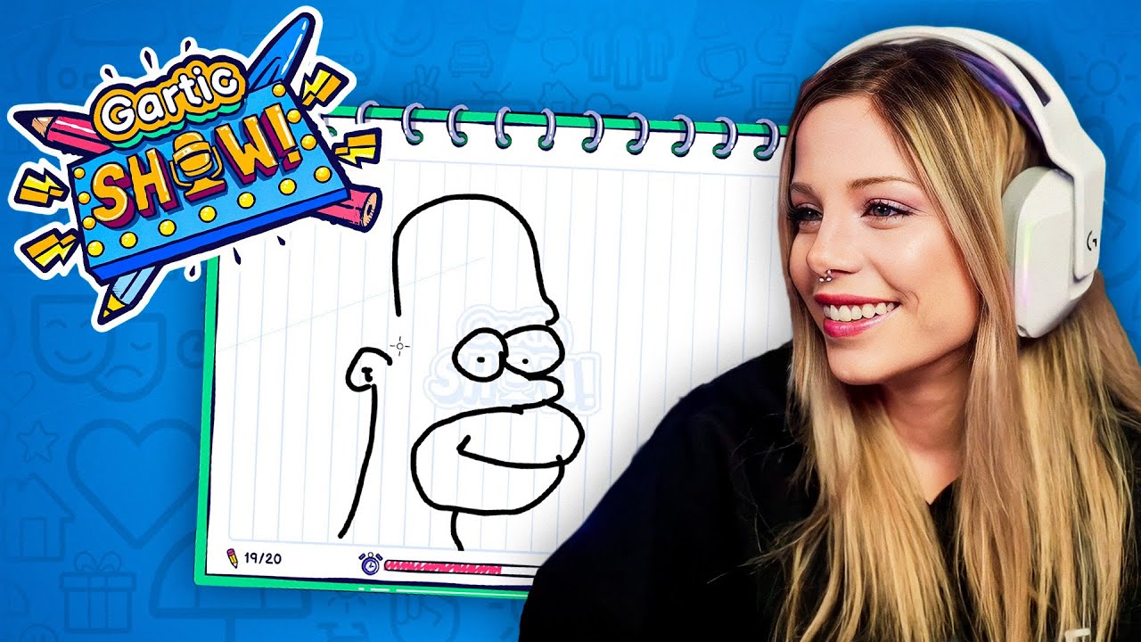 JUGANDO A GARTIC SHOW con el CHAT | BIYIN - YouTube