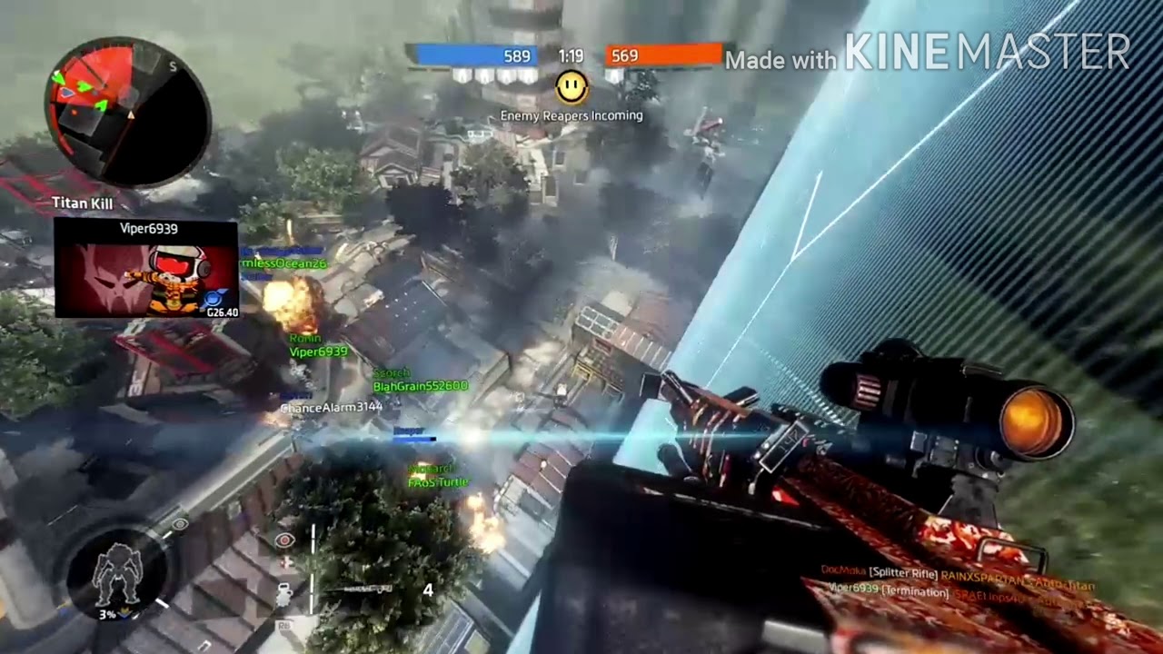 TITANFALL 2 KRABER MONTAGE WE MOVE FASTER - YouTube