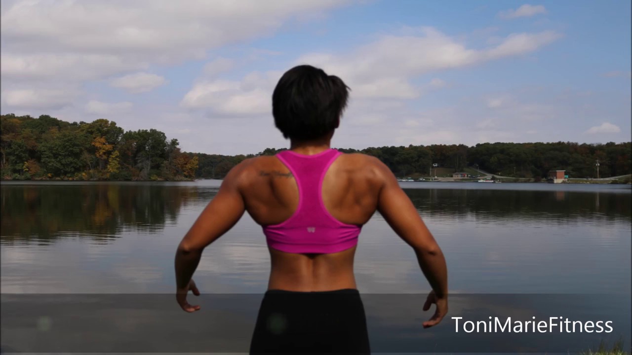 2 weeks out -Women's Physique Contest Prep - YouTube