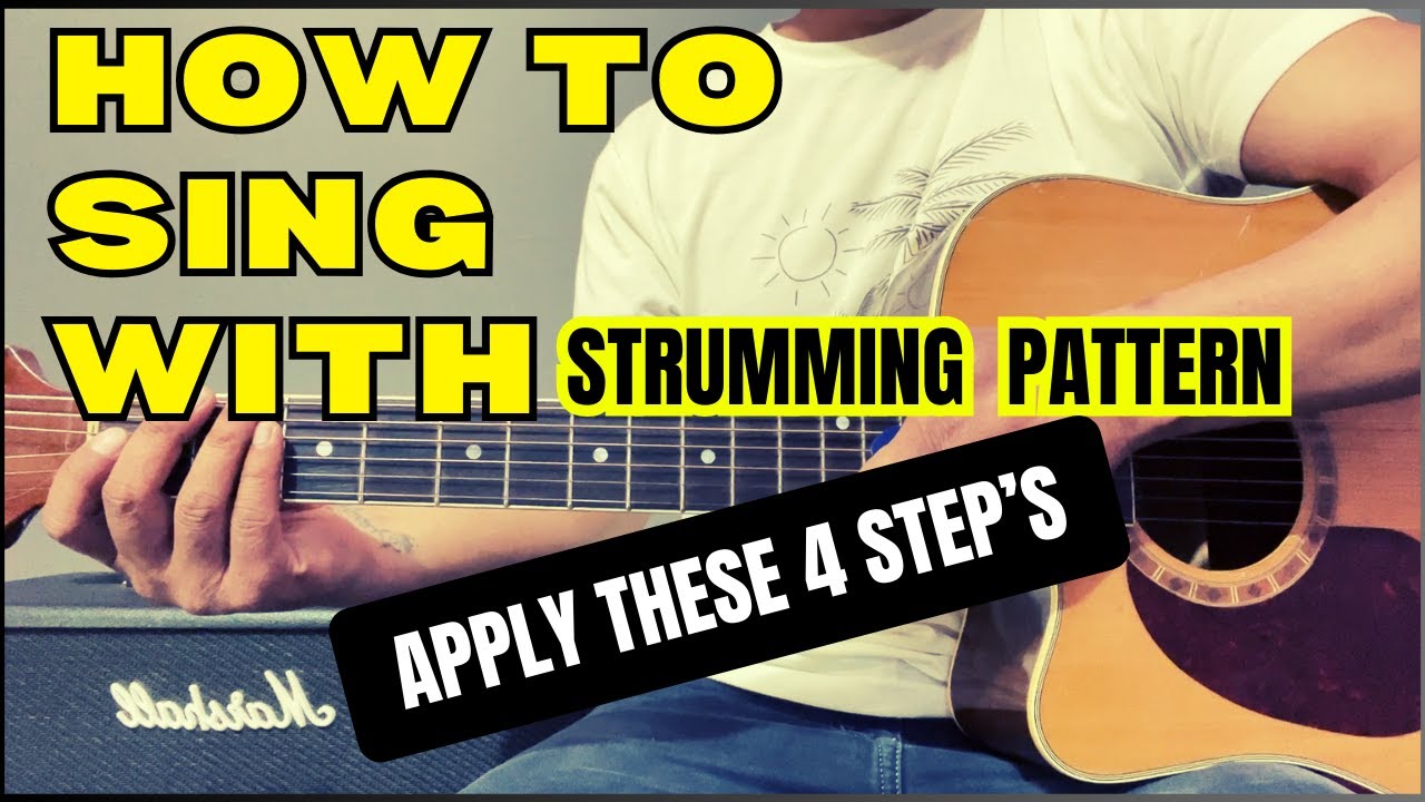 singing with Guitar 🎸 100% guarantee |easy strumming for beginners ...