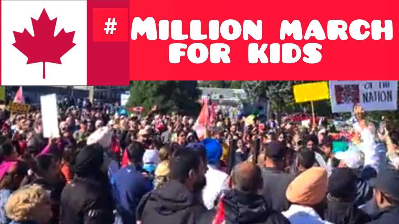 LIVE March 4 Children in Downtown Toronto #1millionmarch4children # ...