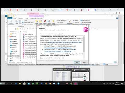 Wampserver 3 : Actualizar PHP - YouTube