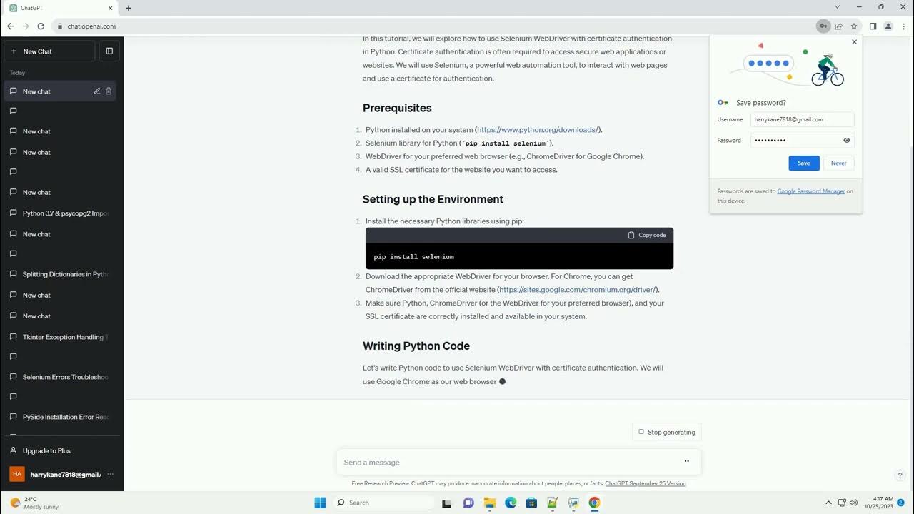 Selenium Webdriver with Certificate Authentication in Python - YouTube
