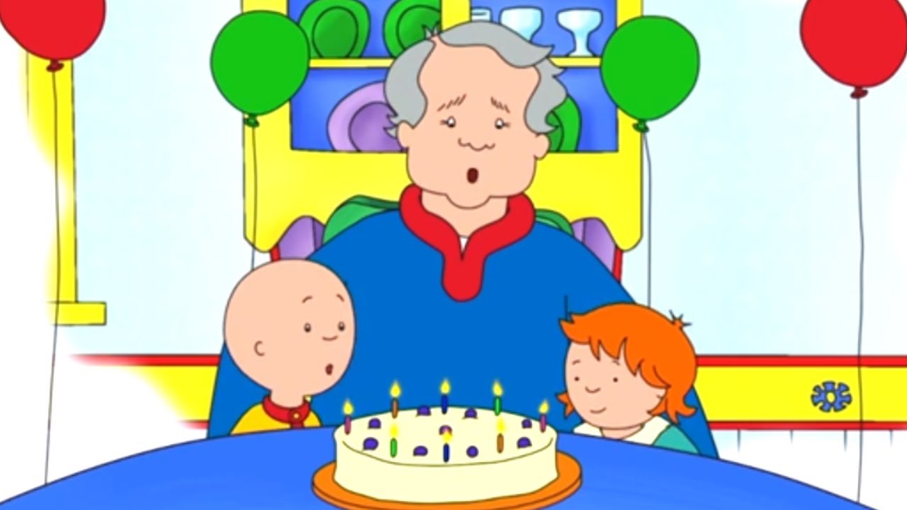 Caillou en Español - Caillou y la Fiesta de Cumpleaños | Dibujos ...