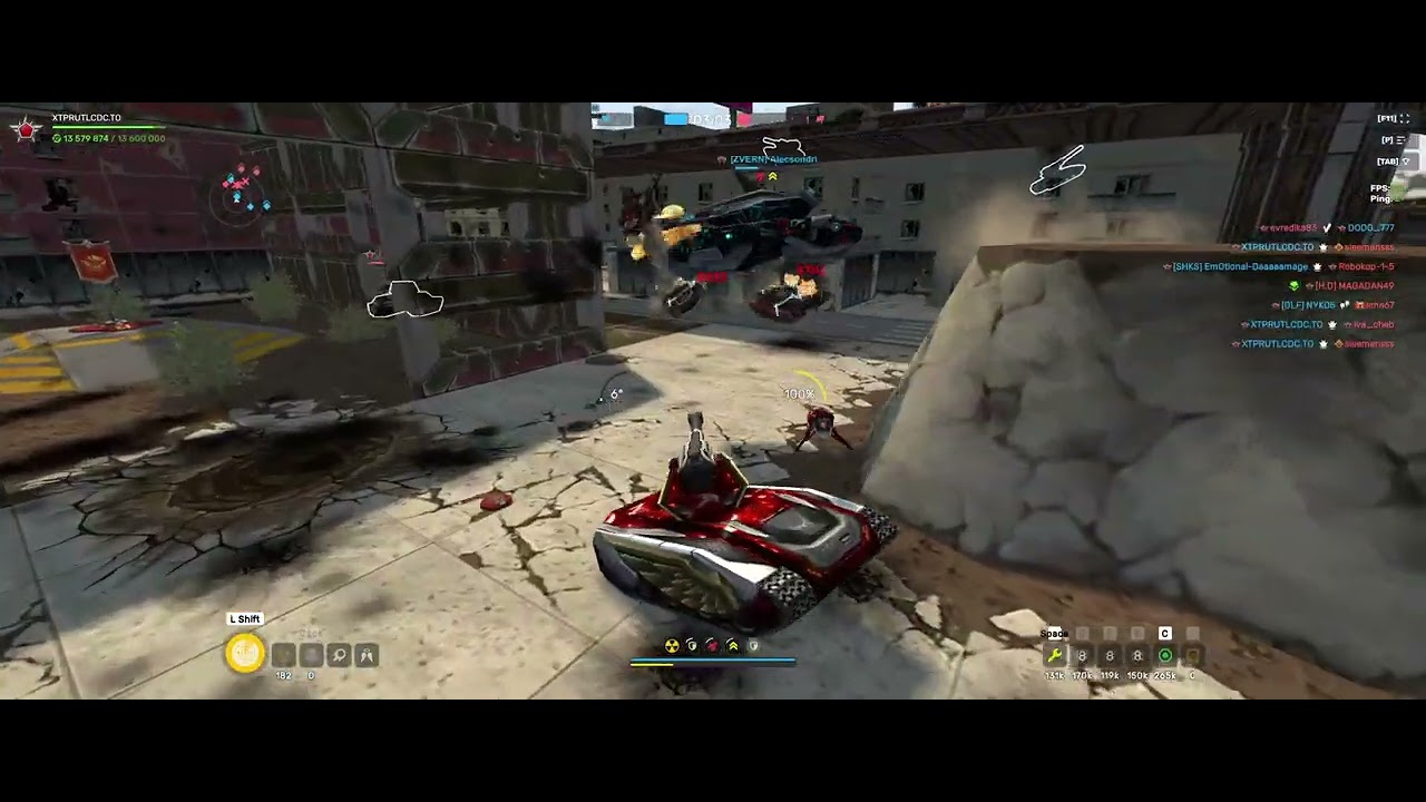 Tanki online magnum clips - YouTube