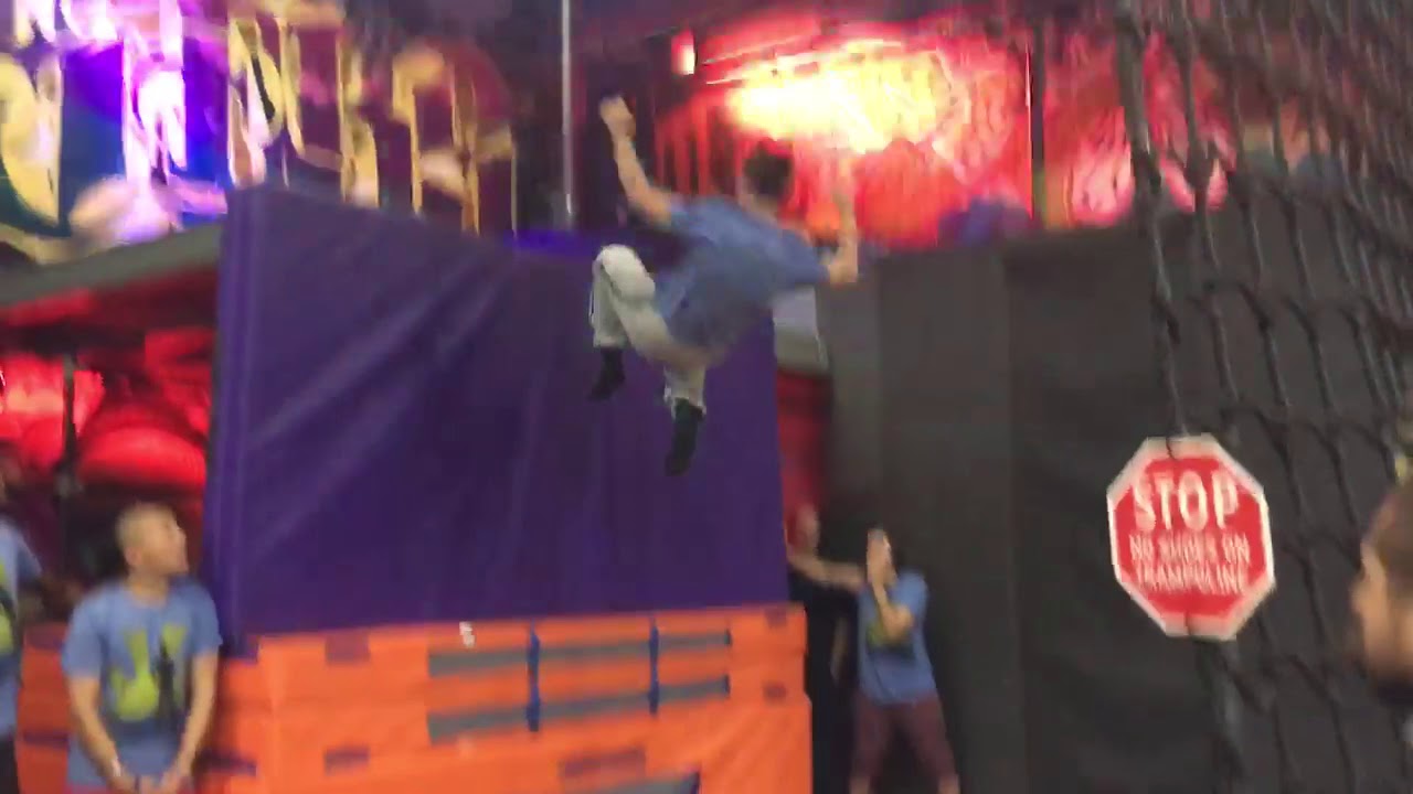 Tramp Wall attempt - YouTube