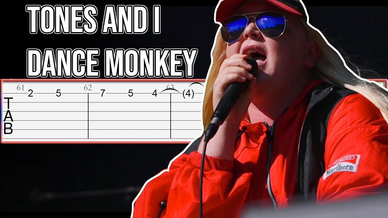Tones and I - Dance Monkey Guitar Tab Tutorial - YouTube