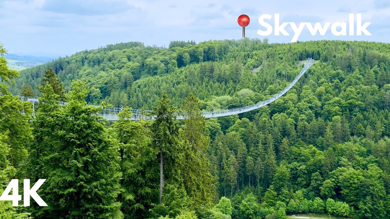 [4K] Walking in the Sky, This Place Feels Unreal, Sky Walk Adventure ...