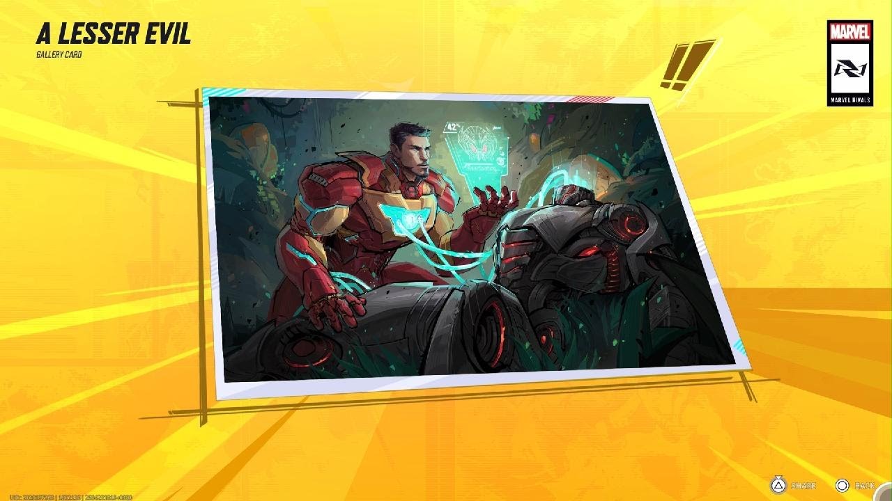 Marvel Rivals Cerebro File - A Lesser Evil Gallery Card Acquired - YouTube