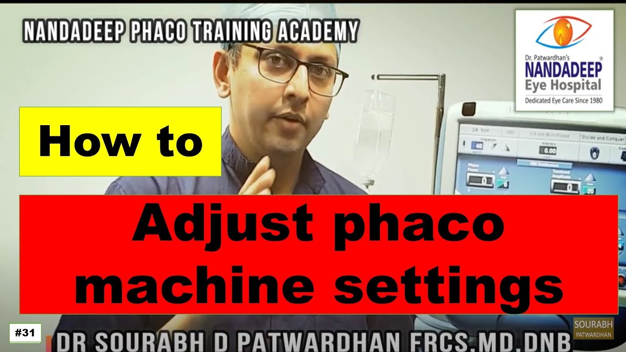 Thought process behind Phaco setting parameters : Peristaltic machine ...