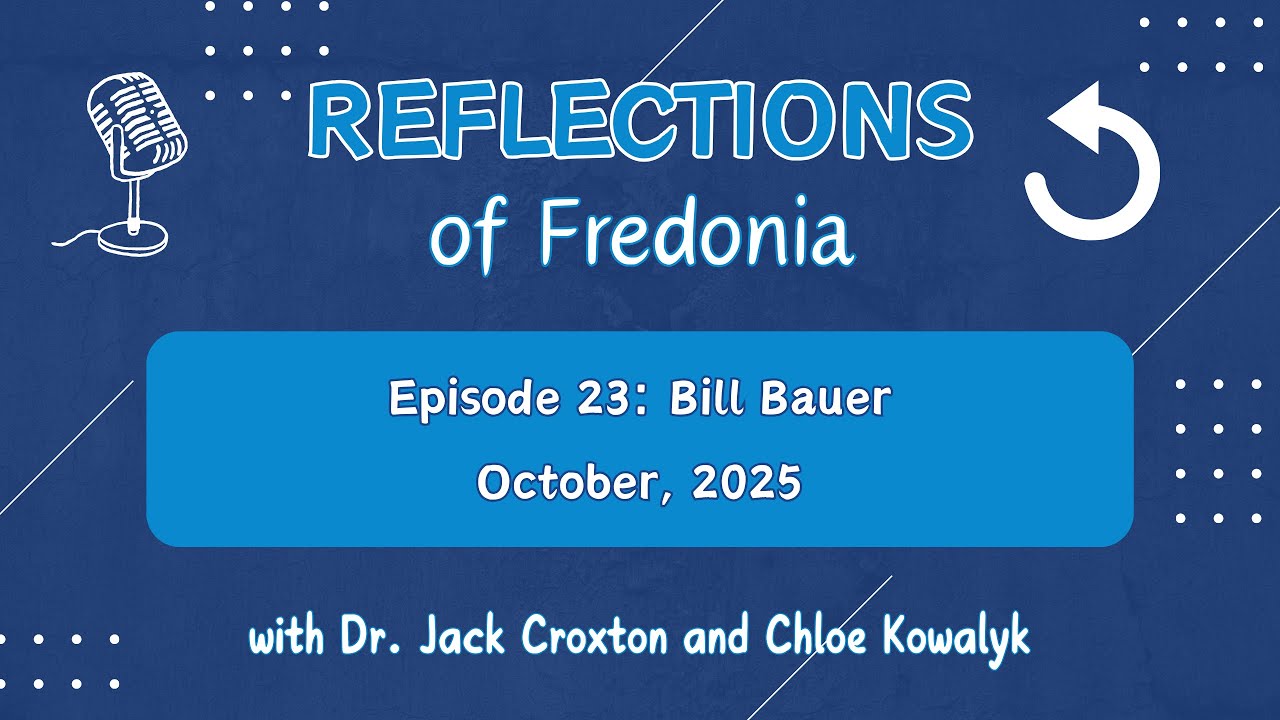 Reflections of Fredonia: Bill Bauer - YouTube