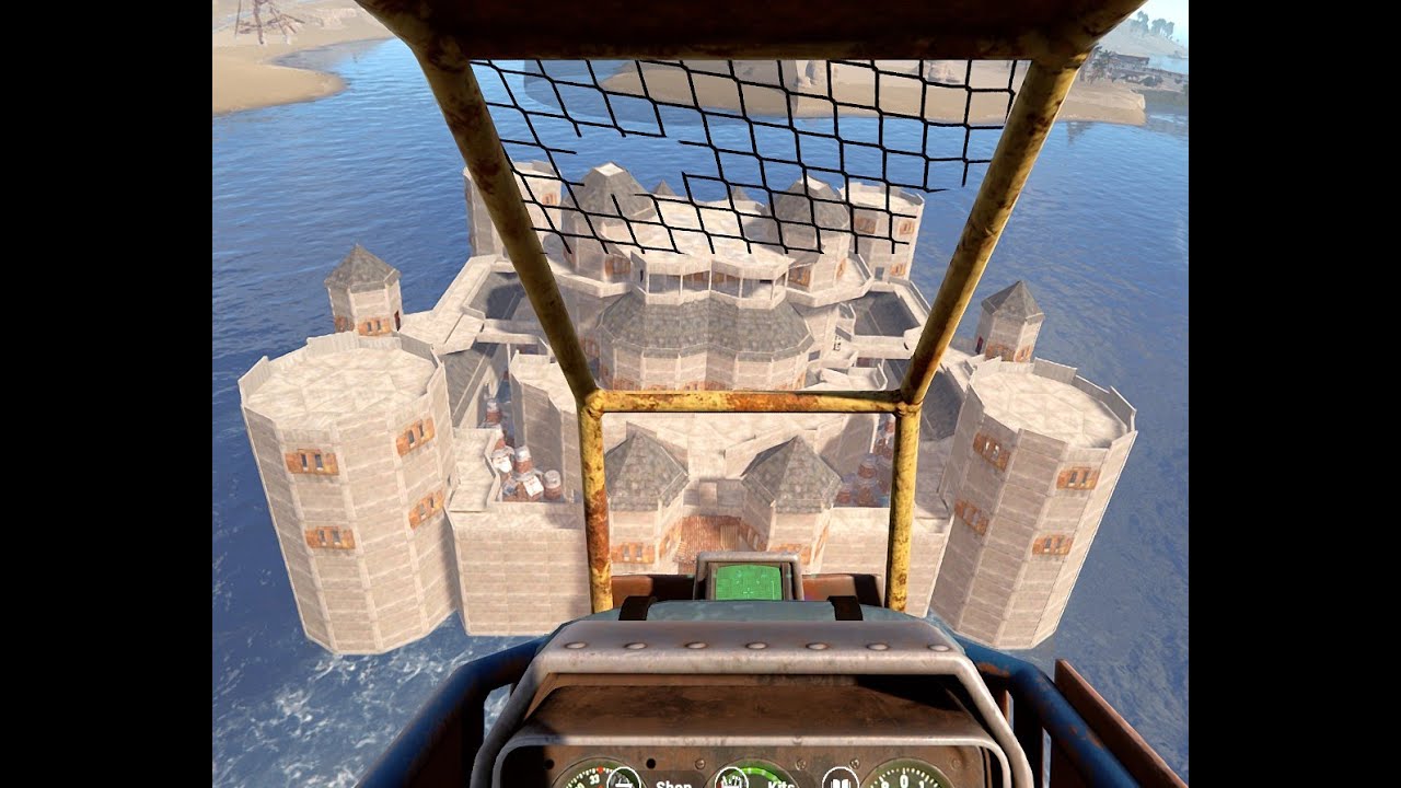 Castle Large group prototype for rust - YouTube