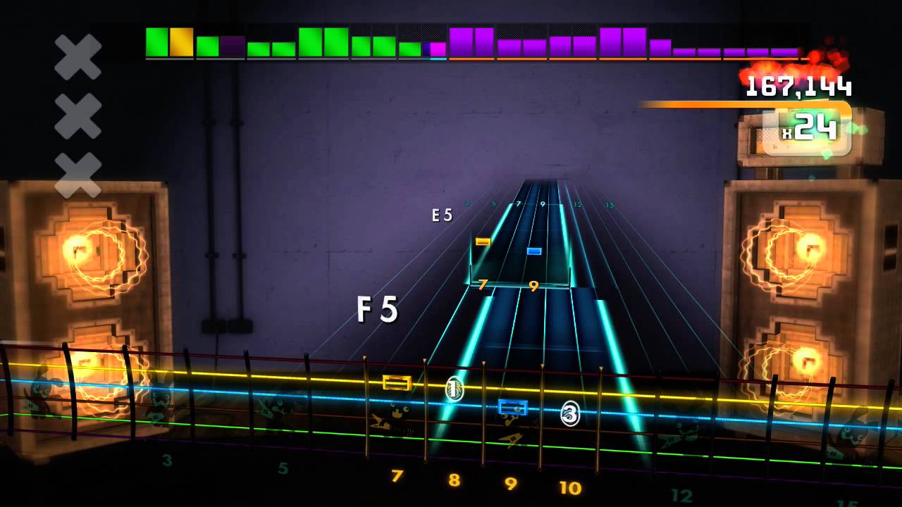 Rocksmith 2014: Breaking The Law (Rhythm Guitar): Score Attack: Hard ...
