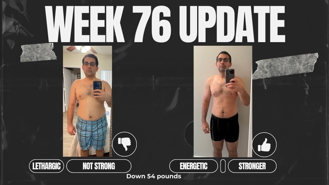 Week 76 Saturday June 29 2024 Physique Update. Down 0.4 pounds this ...