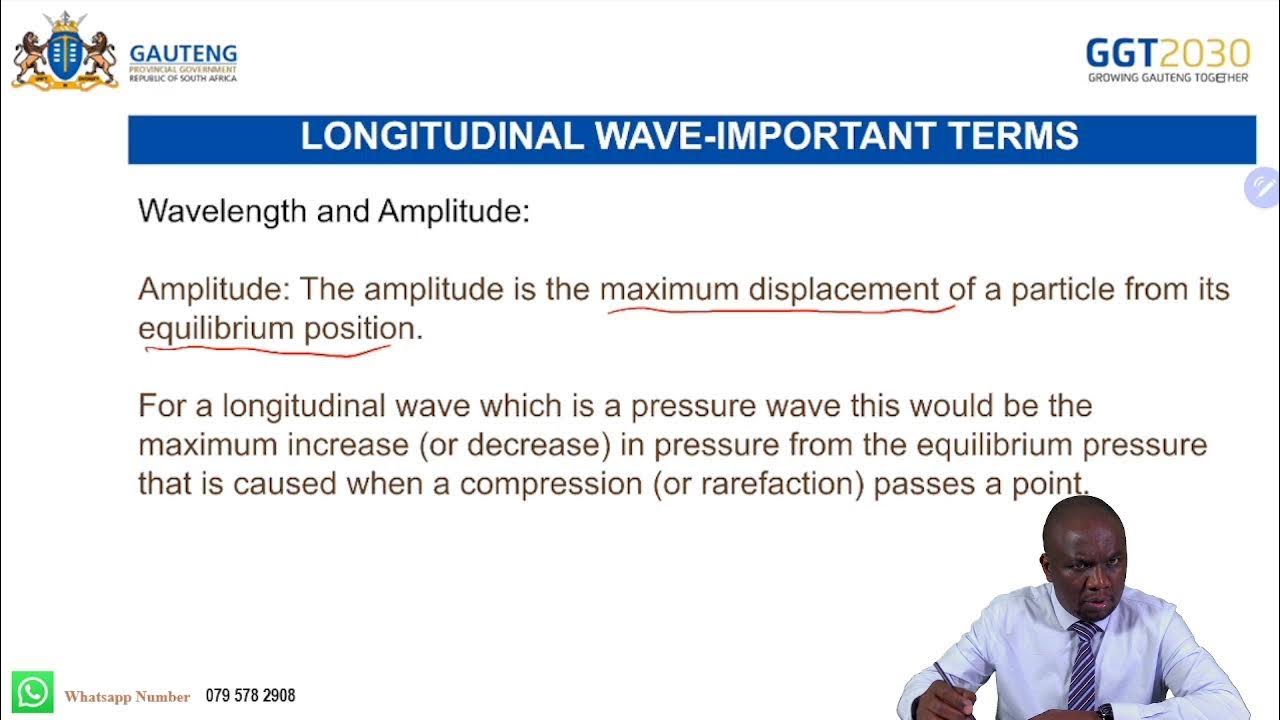 PHYSICAL SCIENCES 10 : TRANSVERSE AND LONGITUDINAL WAVES - YouTube