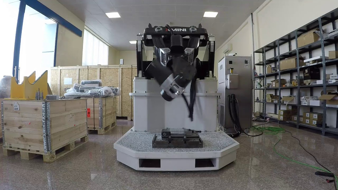 Exechon XMini Work Envelope - YouTube