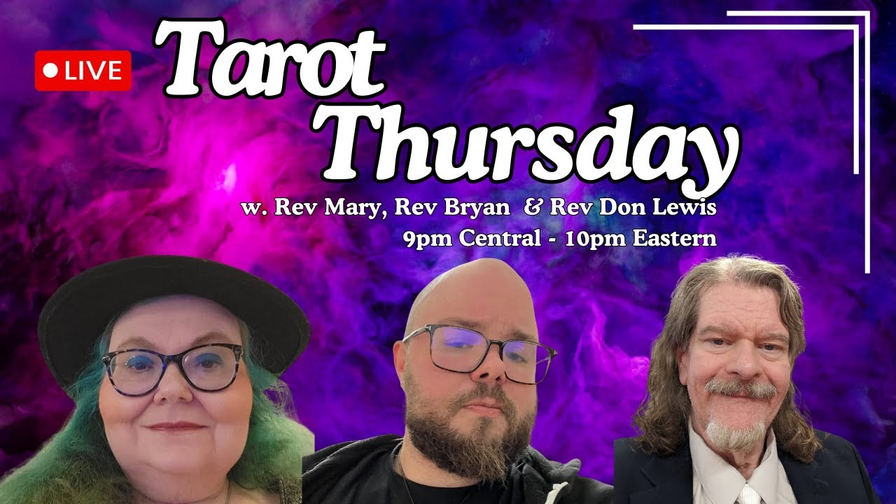 Tarot Thursday with Rev. Mary Hawk - YouTube