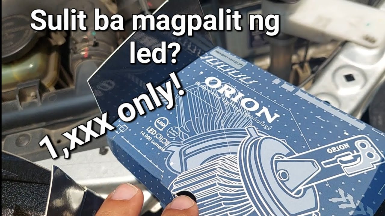 Orion Sigma H11 and HB3 LED headlight on Toyota Innova - YouTube